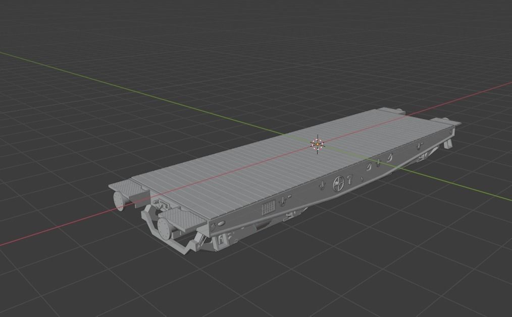 H0 1-87 scale Rlmmps freight car 3D model 3D printable | CGTrader