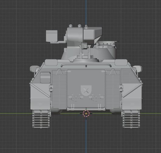 Scalable Marder A1 IFV 3D model 3D printable | CGTrader