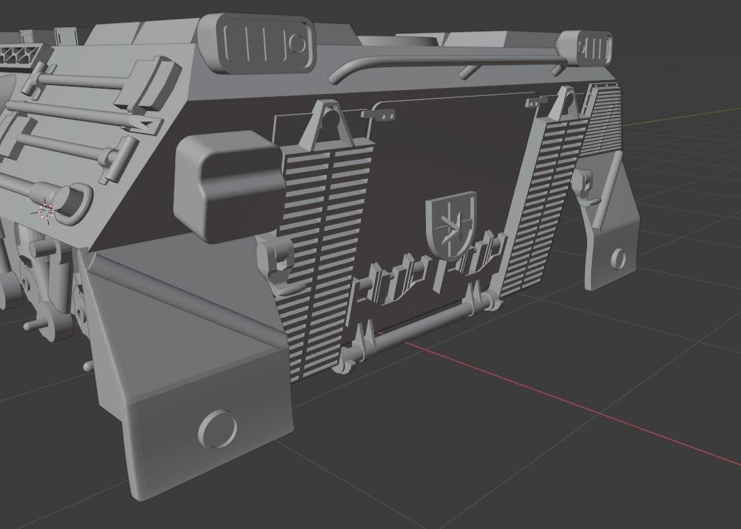 Scalable Marder A1 IFV 3D model 3D printable | CGTrader