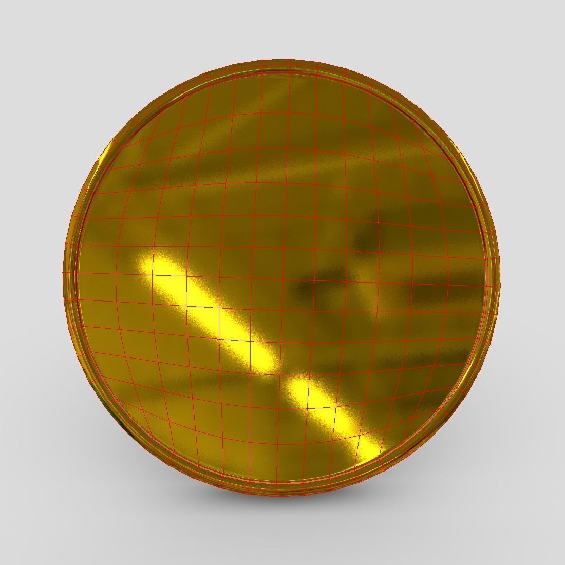 CC0 - Gold Coin Blank free VR / AR / low-poly 3D model | CGTrader