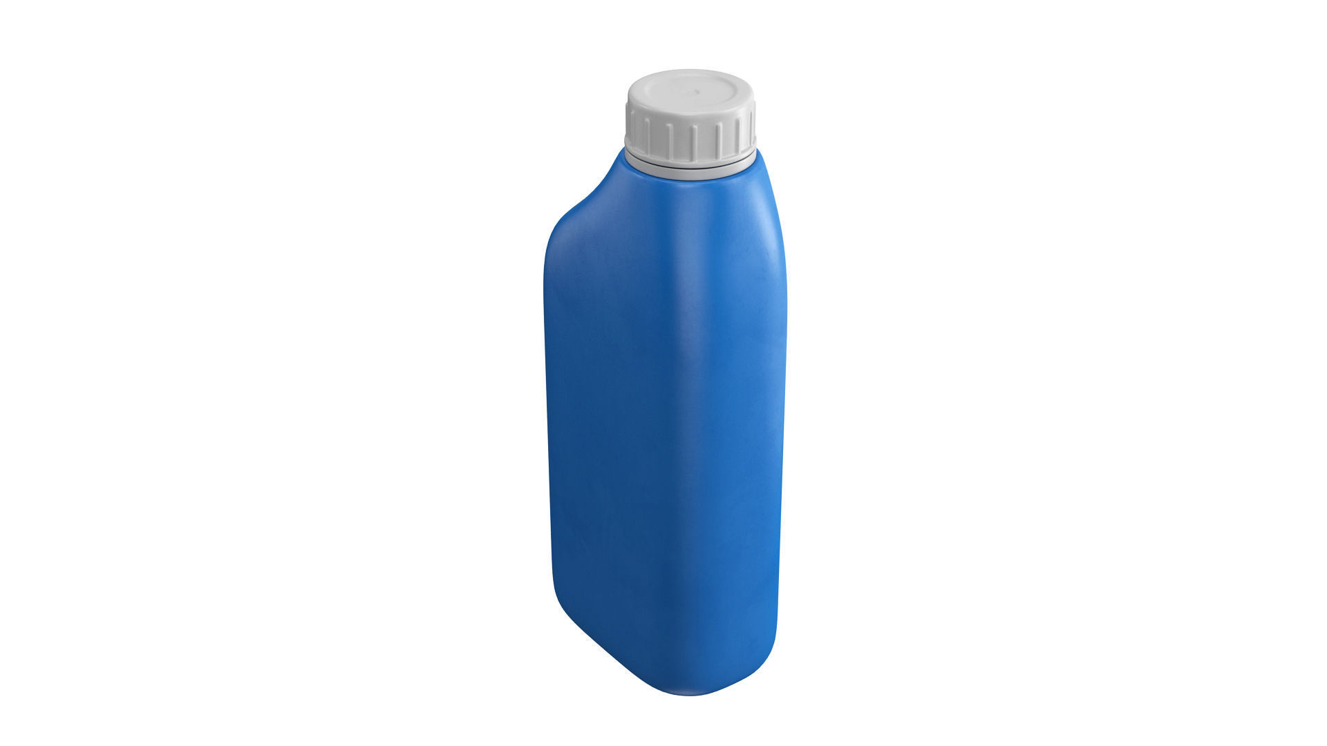 Plastic container blue 04 3D model | CGTrader