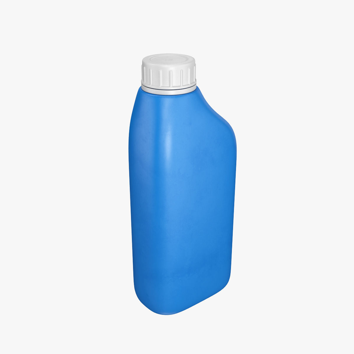 Plastic container blue 04 3D model | CGTrader