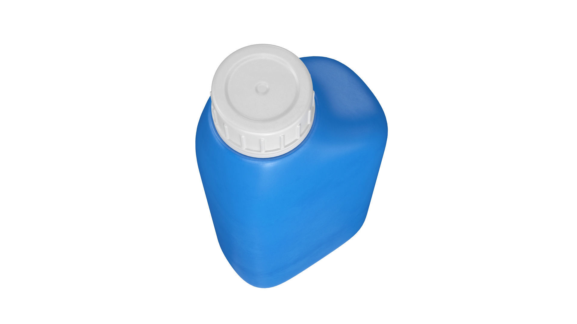 Plastic container blue 04 3D model | CGTrader