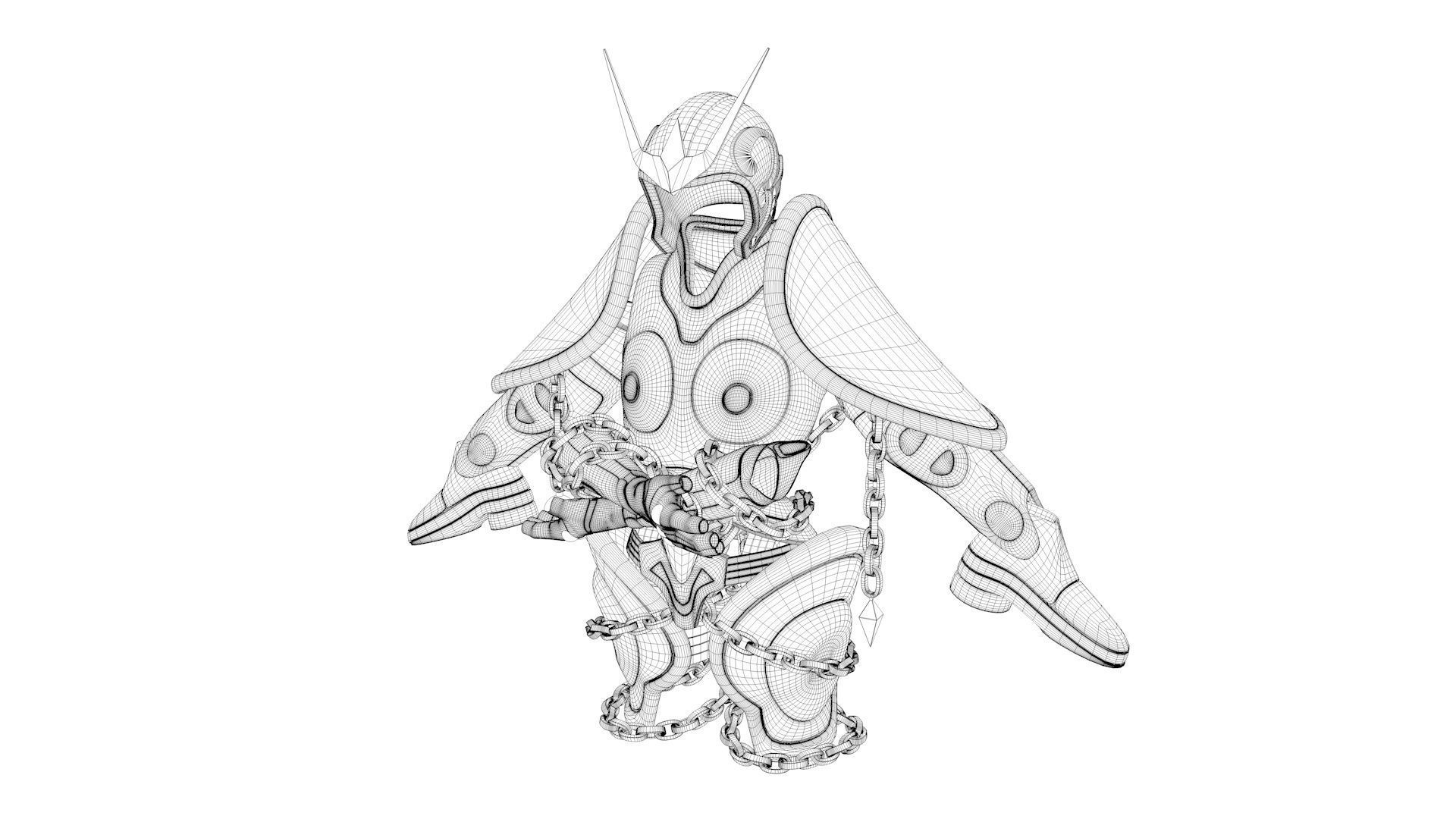 Shun Andromeda Cloth - Saint Seiya - 3D model | CGTrader