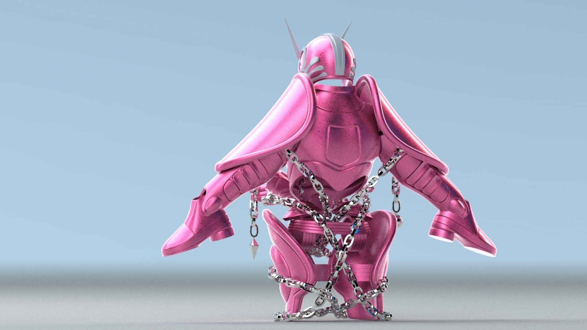 Shun Andromeda Cloth - Saint Seiya - 3D model | CGTrader