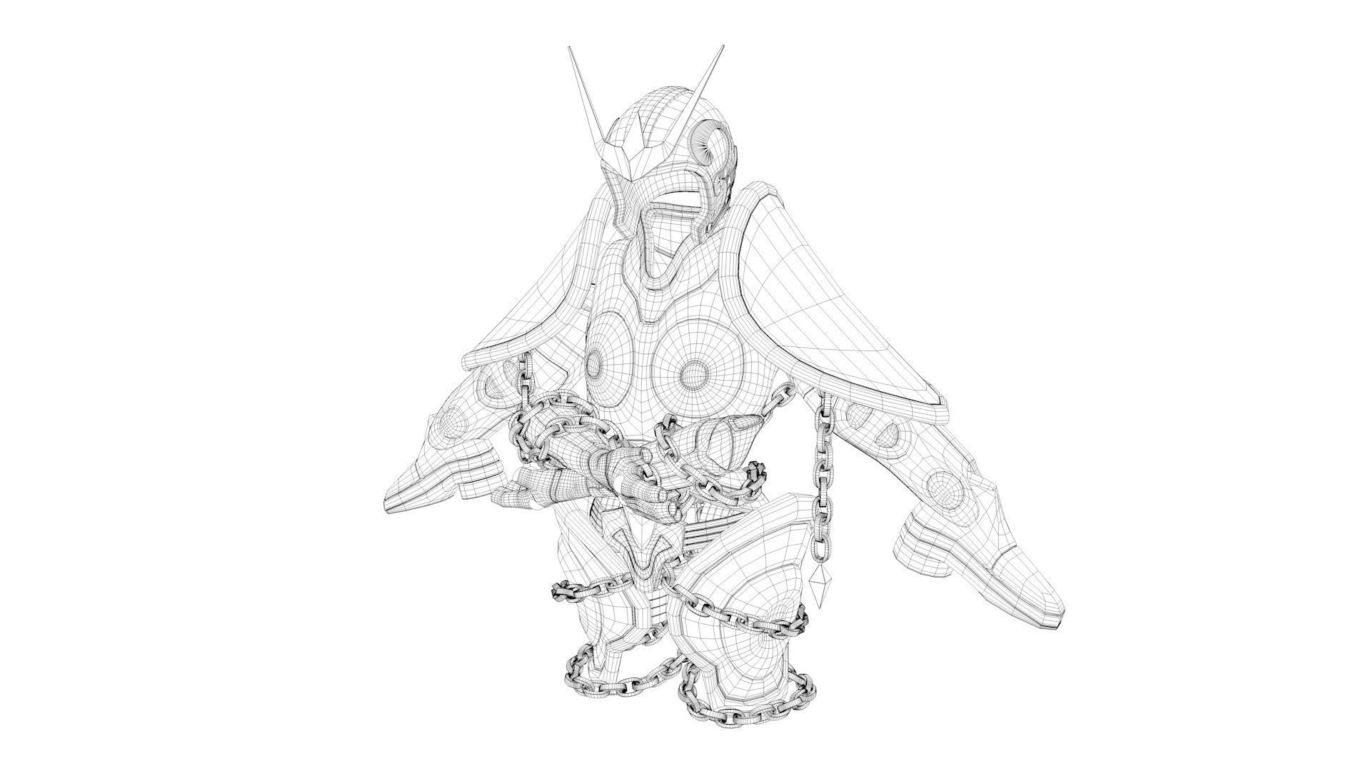 Shun Andromeda Cloth - Saint Seiya - 3D model | CGTrader