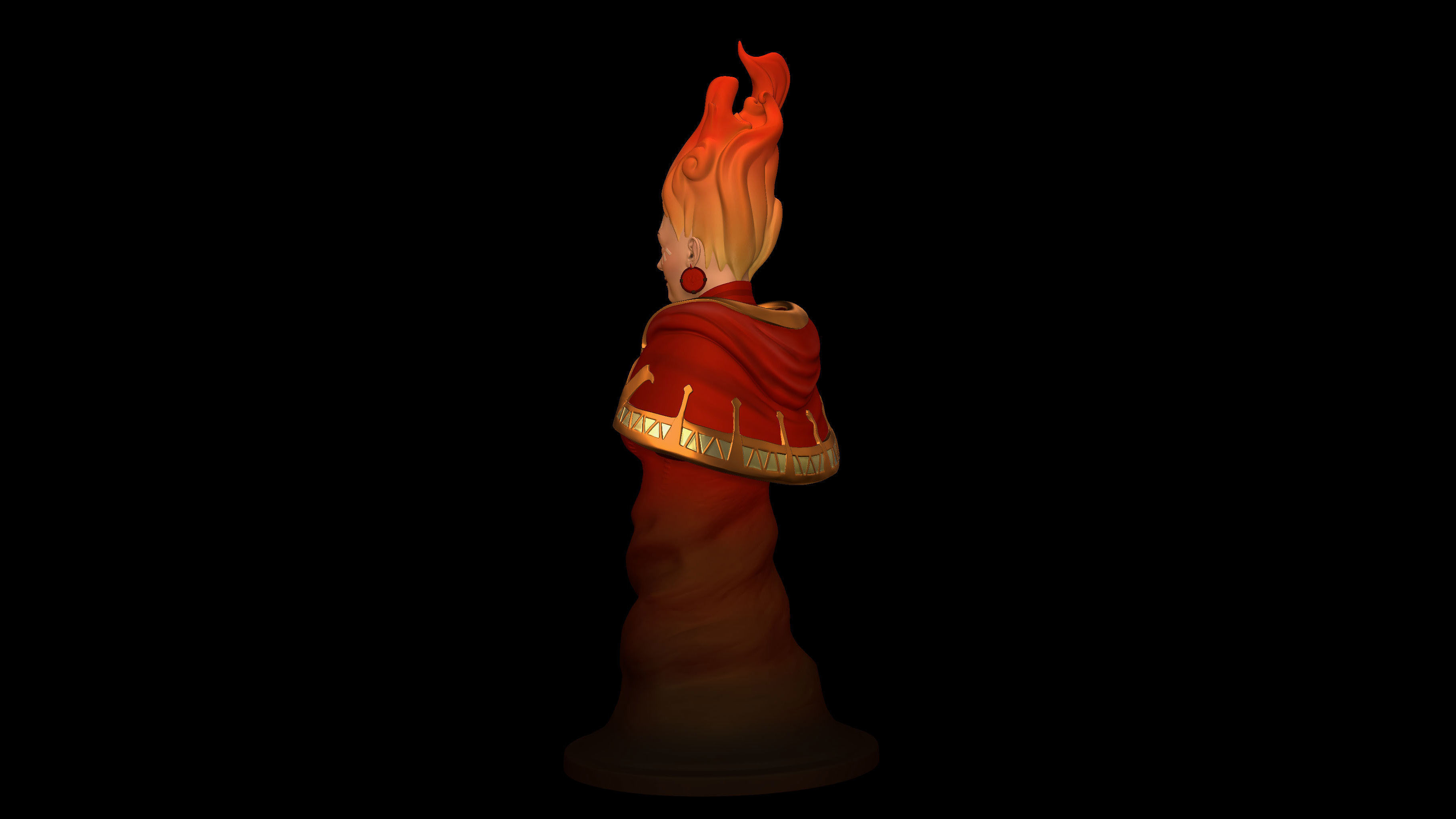 Queen Lina Dota 2 Chess Piece 3D model 3D printable | CGTrader