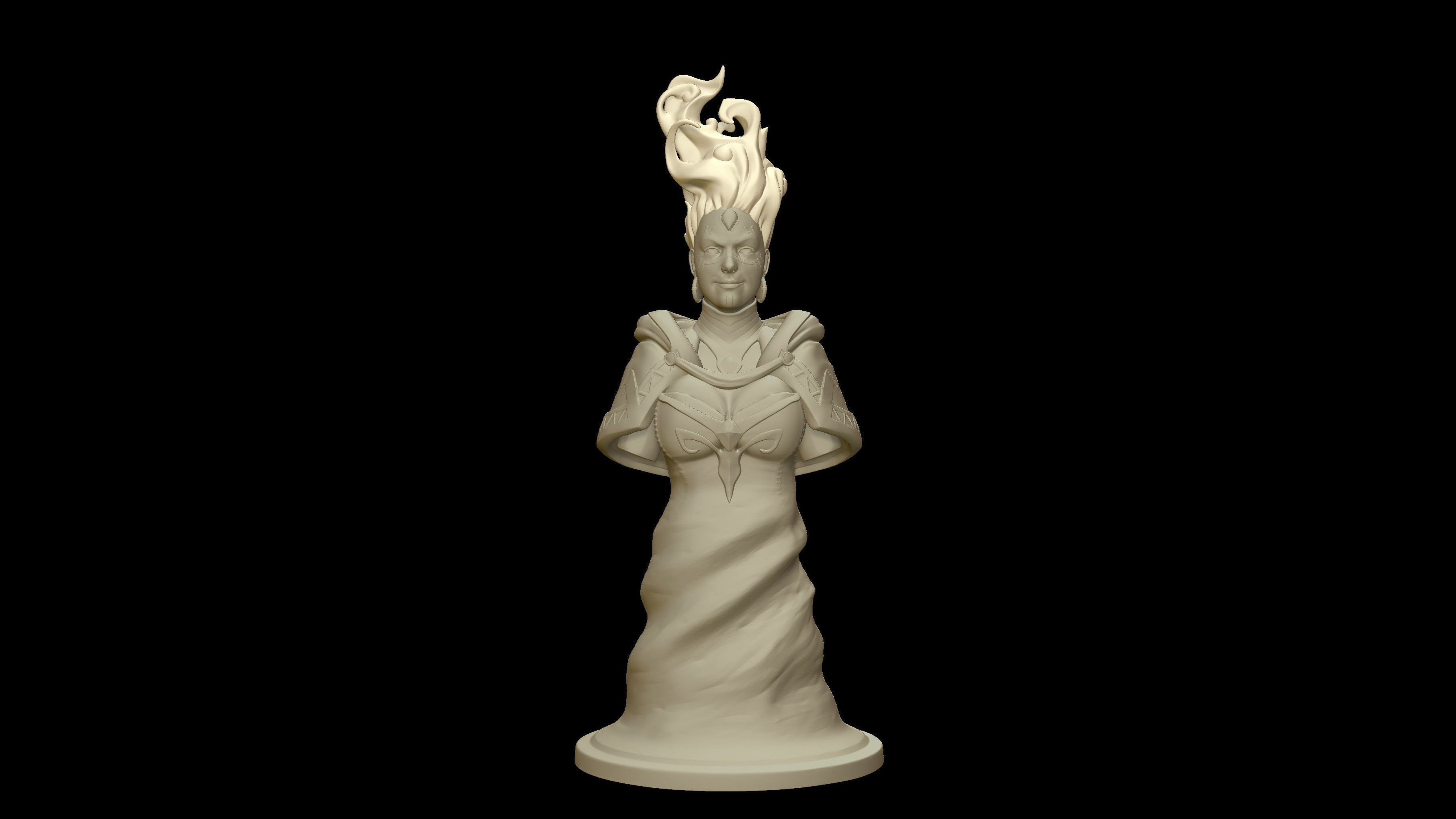 Queen Lina Dota 2 Chess Piece 3D model 3D printable | CGTrader