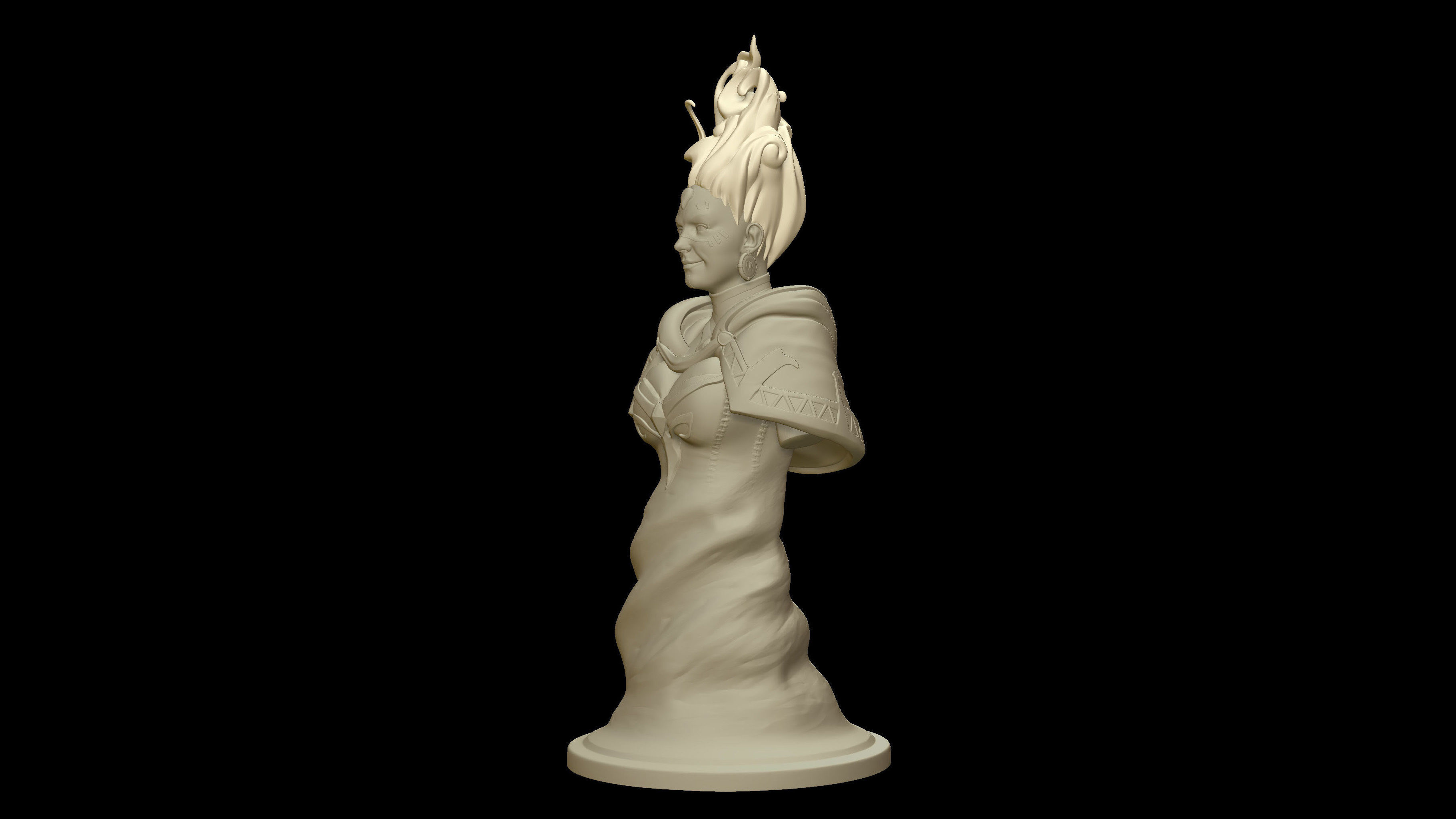 Queen Lina Dota 2 Chess Piece 3D model 3D printable | CGTrader