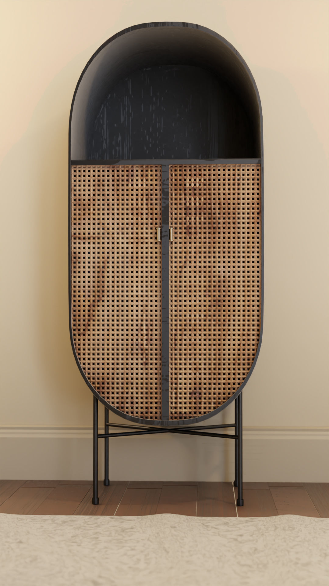 Oval Cabinet 3D model | CGTrader