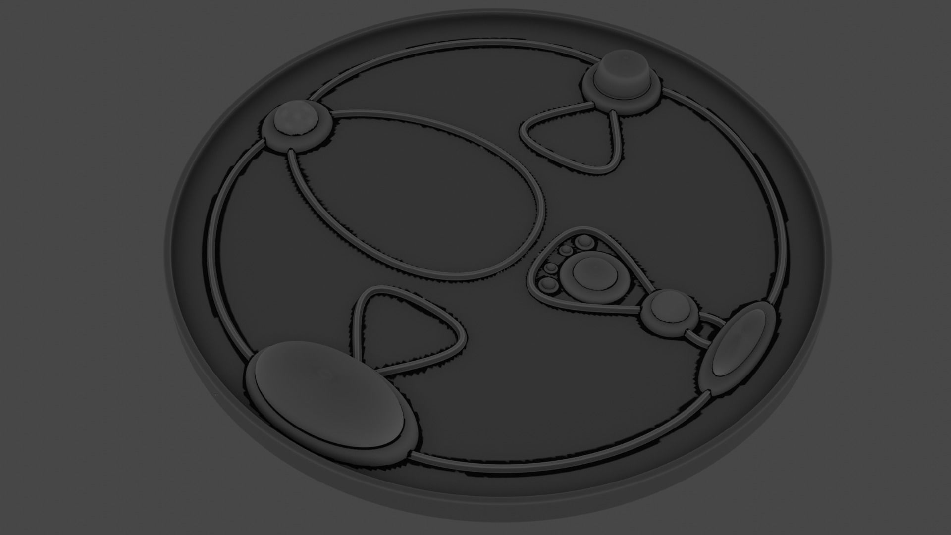 Futuristic Medical Bay 3D model 3D printable | CGTrader