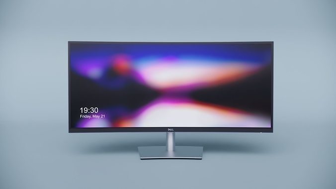 Revit Family - Monitor 34 3D model | CGTrader