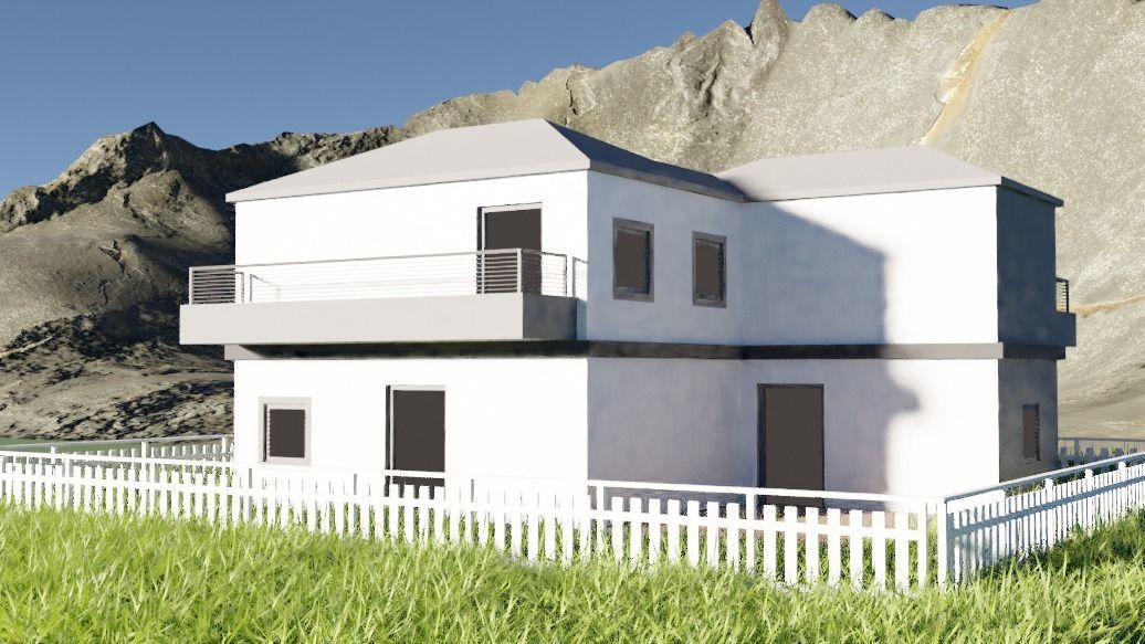 House in blender 3D model | CGTrader
