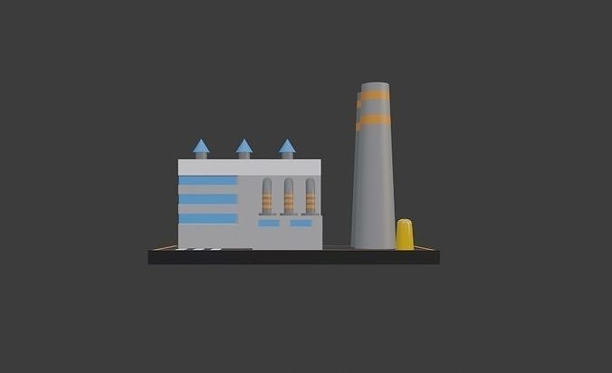 Factory Outlet 3D model | CGTrader