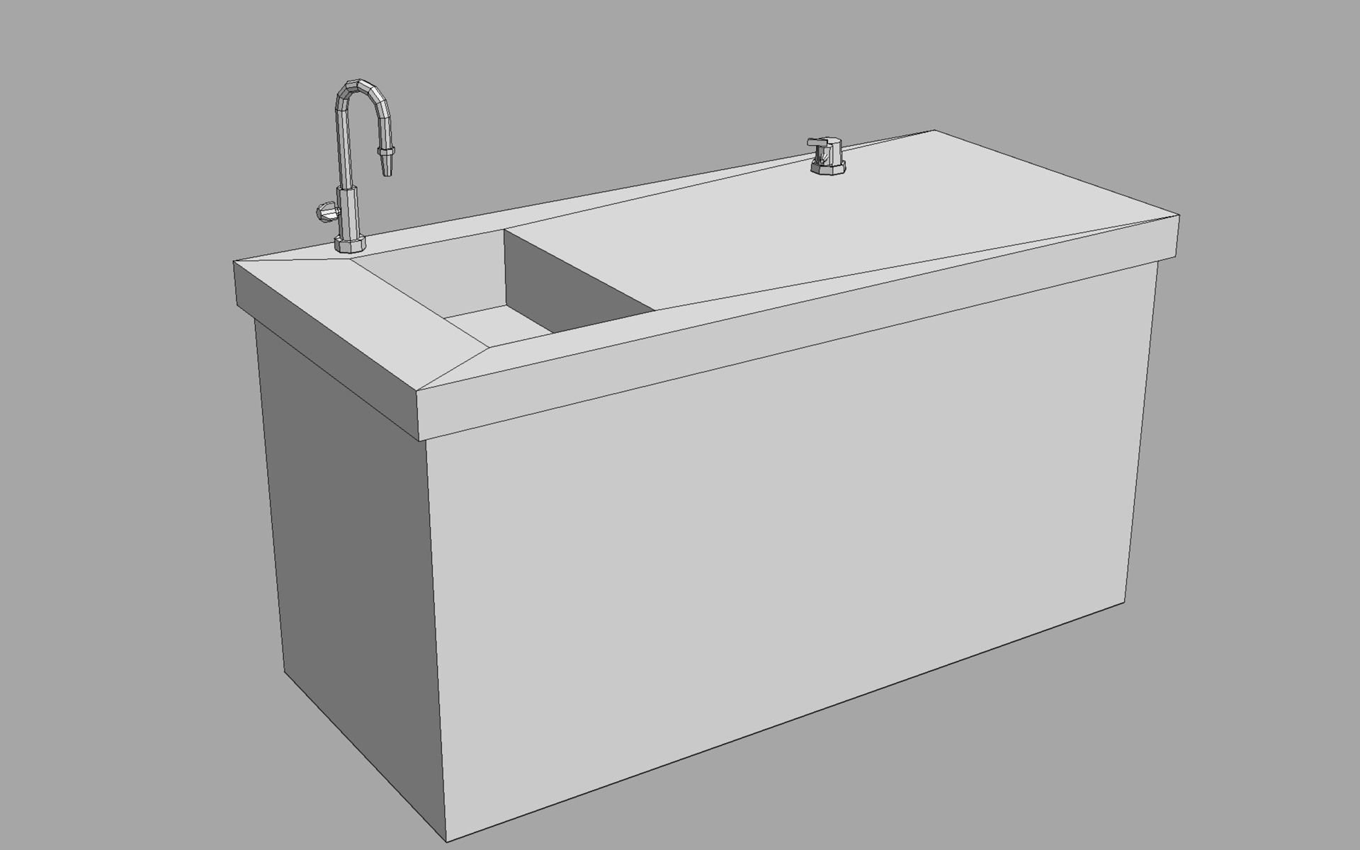 3D model Science Desk VR / AR / low-poly | CGTrader