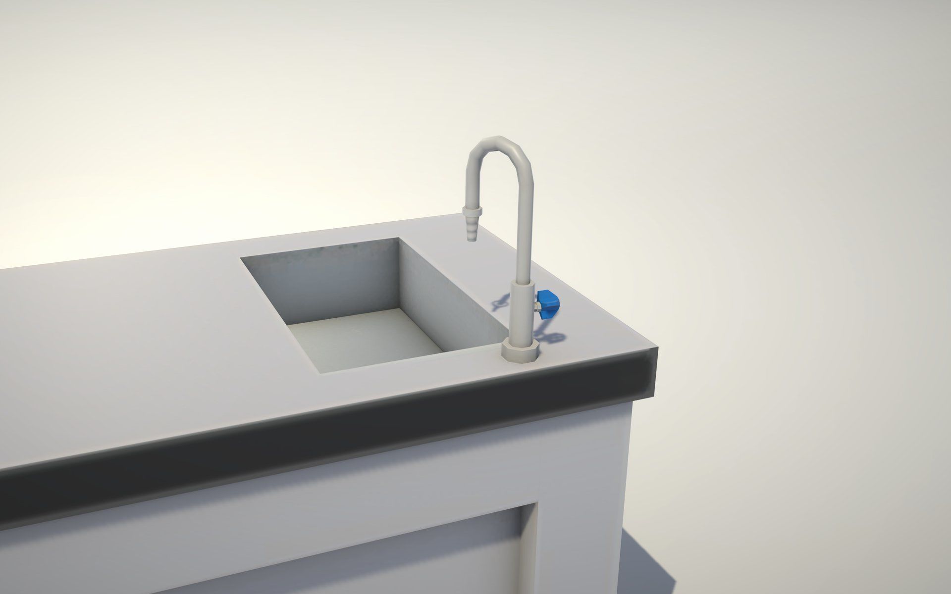 3D model Science Desk VR / AR / low-poly | CGTrader