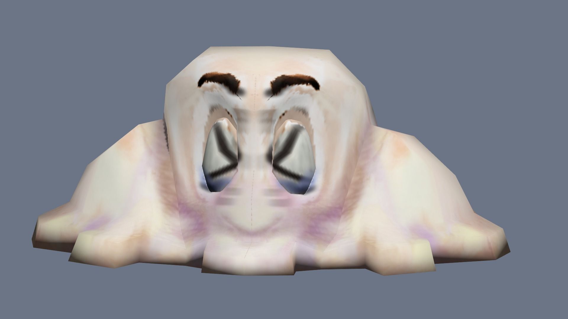 3D model Cartoon Cloud Guy VR / AR / low-poly rigged | CGTrader