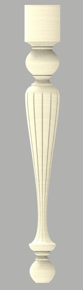 Furniture Table Leg 3D model | CGTrader