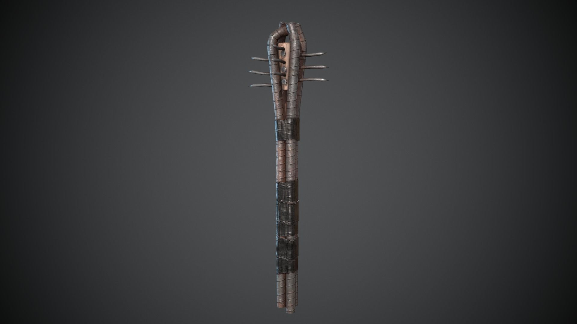 3D model Spiked Weapon Rebar Melee VR / AR / low-poly | CGTrader