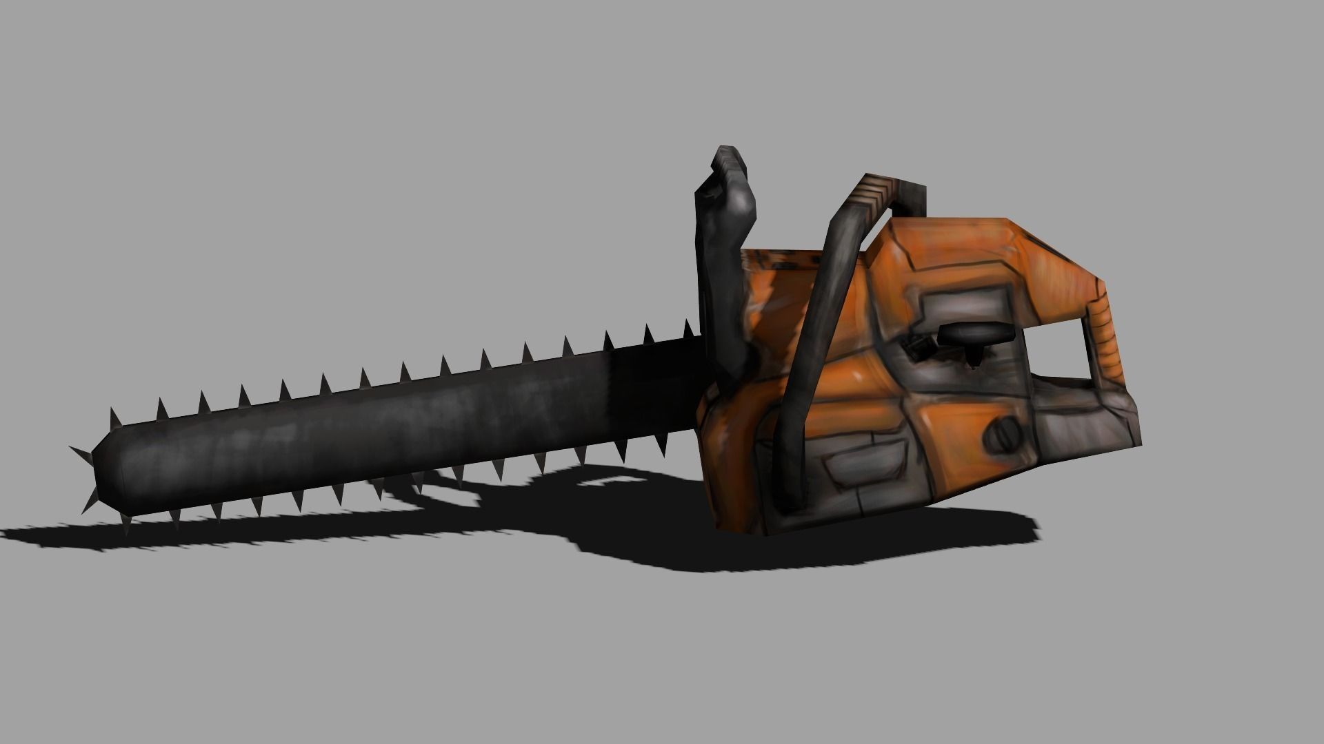 3D model Chainsaw Low Poly VR / AR / low-poly | CGTrader