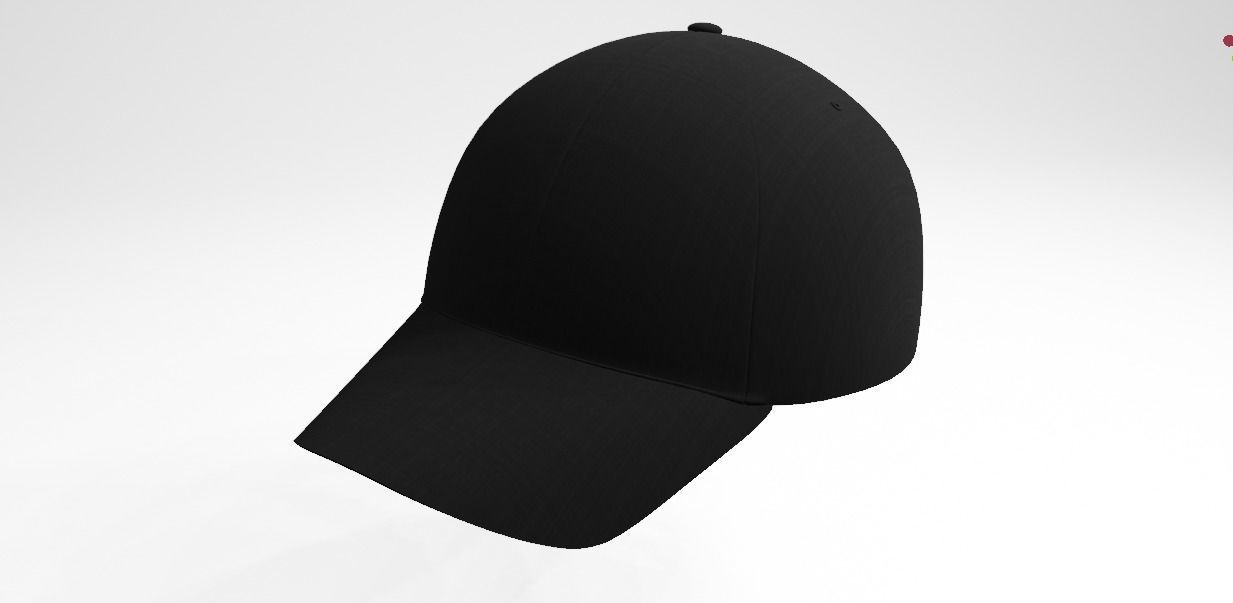 3D model Black Cap VR / AR / low-poly | CGTrader