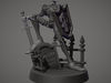 Sir Daniel Fortesque Collectible Statue 3D model 3D printable | CGTrader