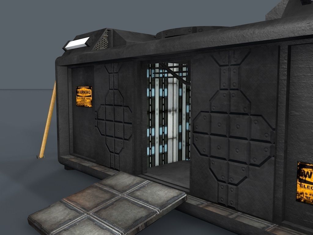 Sci Fi Objects Series - 002 free VR / AR / low-poly 3D model | CGTrader