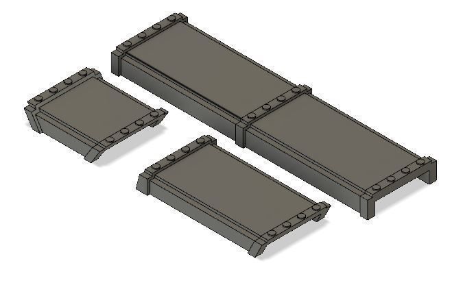 Tank Track Guards free 3D model 3D printable | CGTrader
