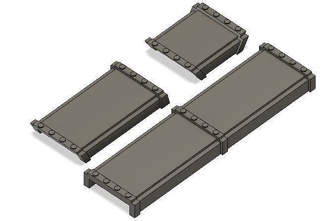 Tank Track Guards free 3D model 3D printable | CGTrader