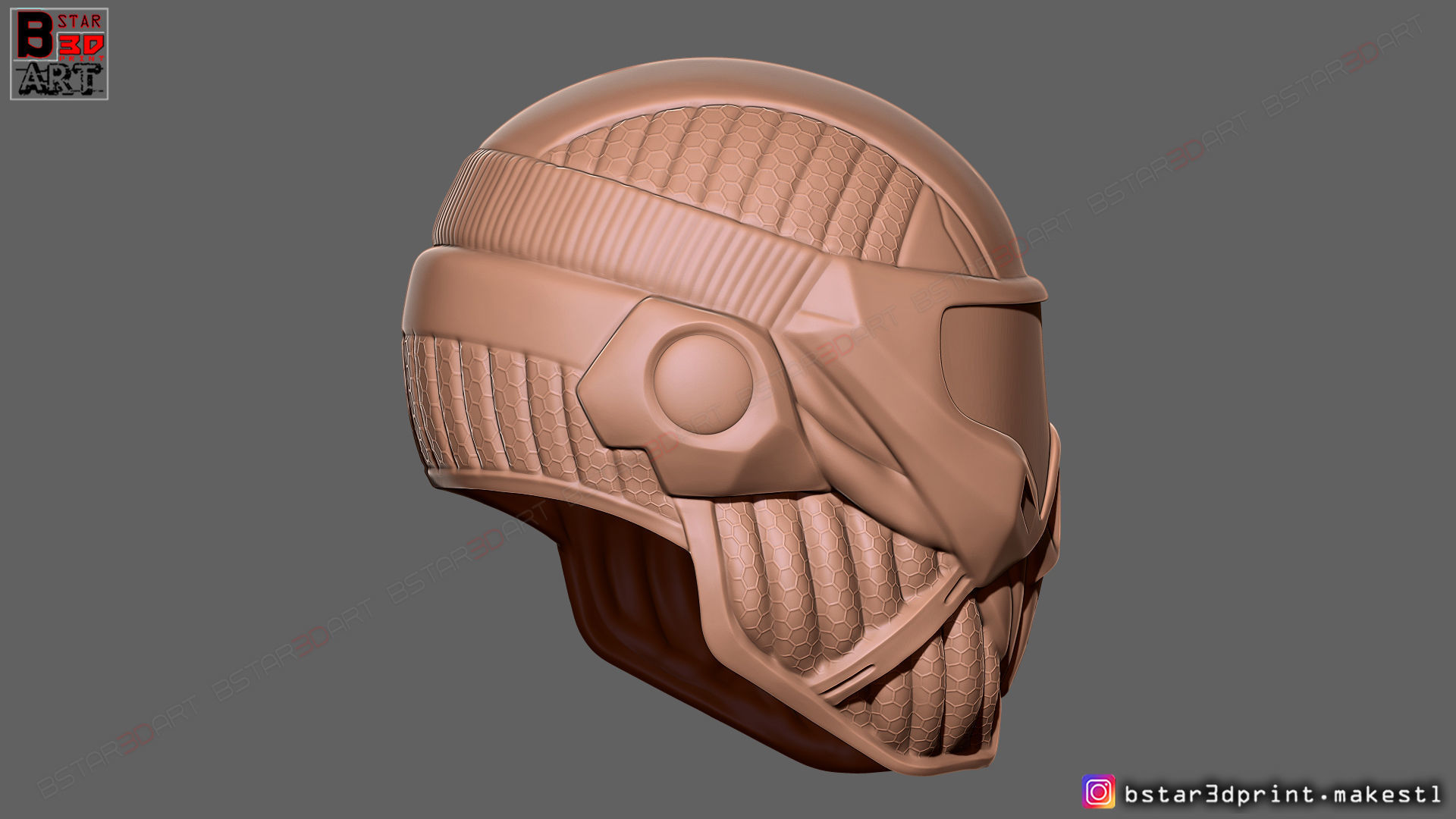 CRYSIS Helmet 3D model 3D printable | CGTrader