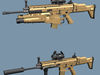 US Army SOF Combat Assault Rifle GEN III 3D model | CGTrader