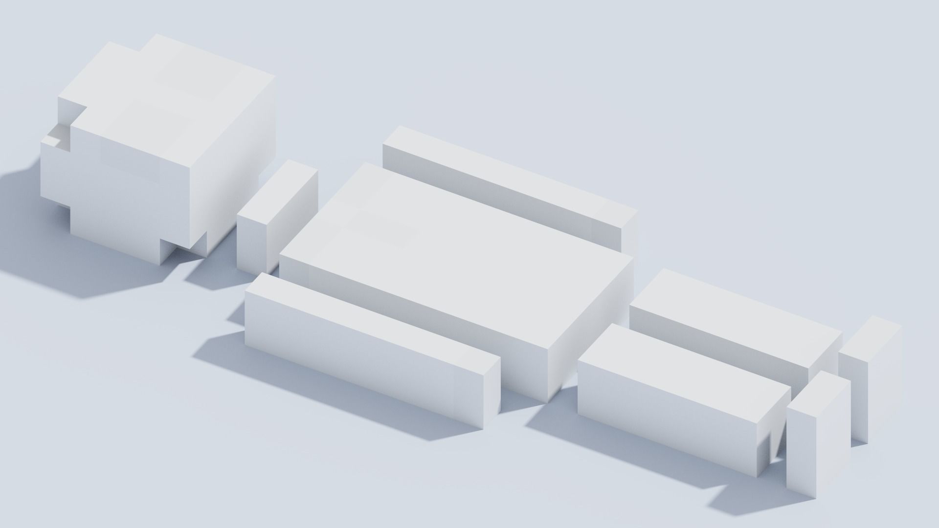 Voxel Human FREE free VR / AR / low-poly 3D model | CGTrader