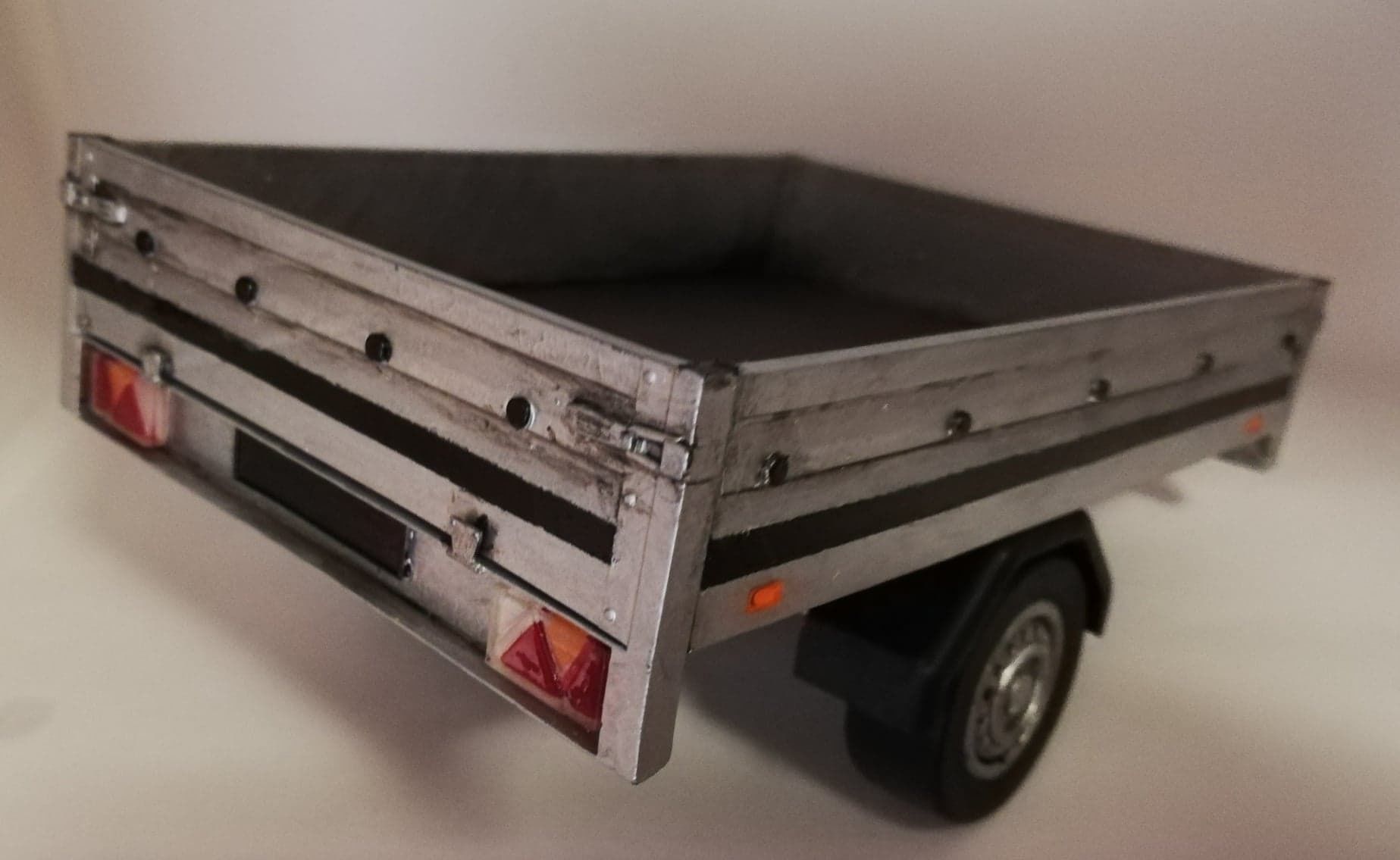 3d printable trailer for scale model cars - Hi poly 3D model 3D ...