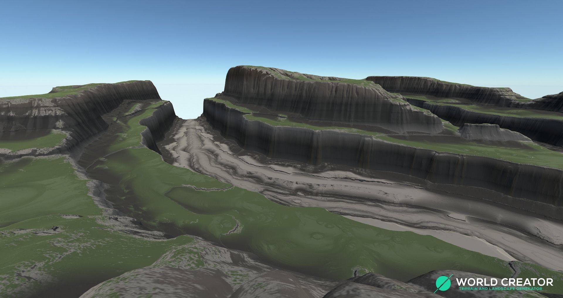 Plateau River 05 3D model | CGTrader