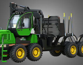 Forwarder 3D Models | CGTrader