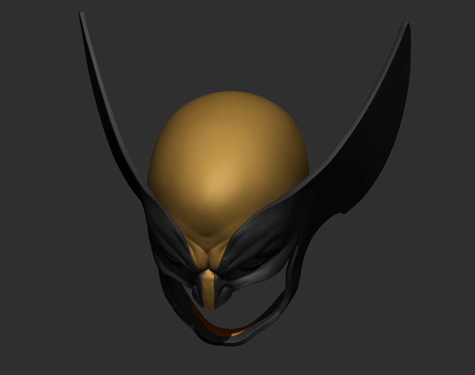 Wolverine Helmet free 3D model 3D printable | CGTrader