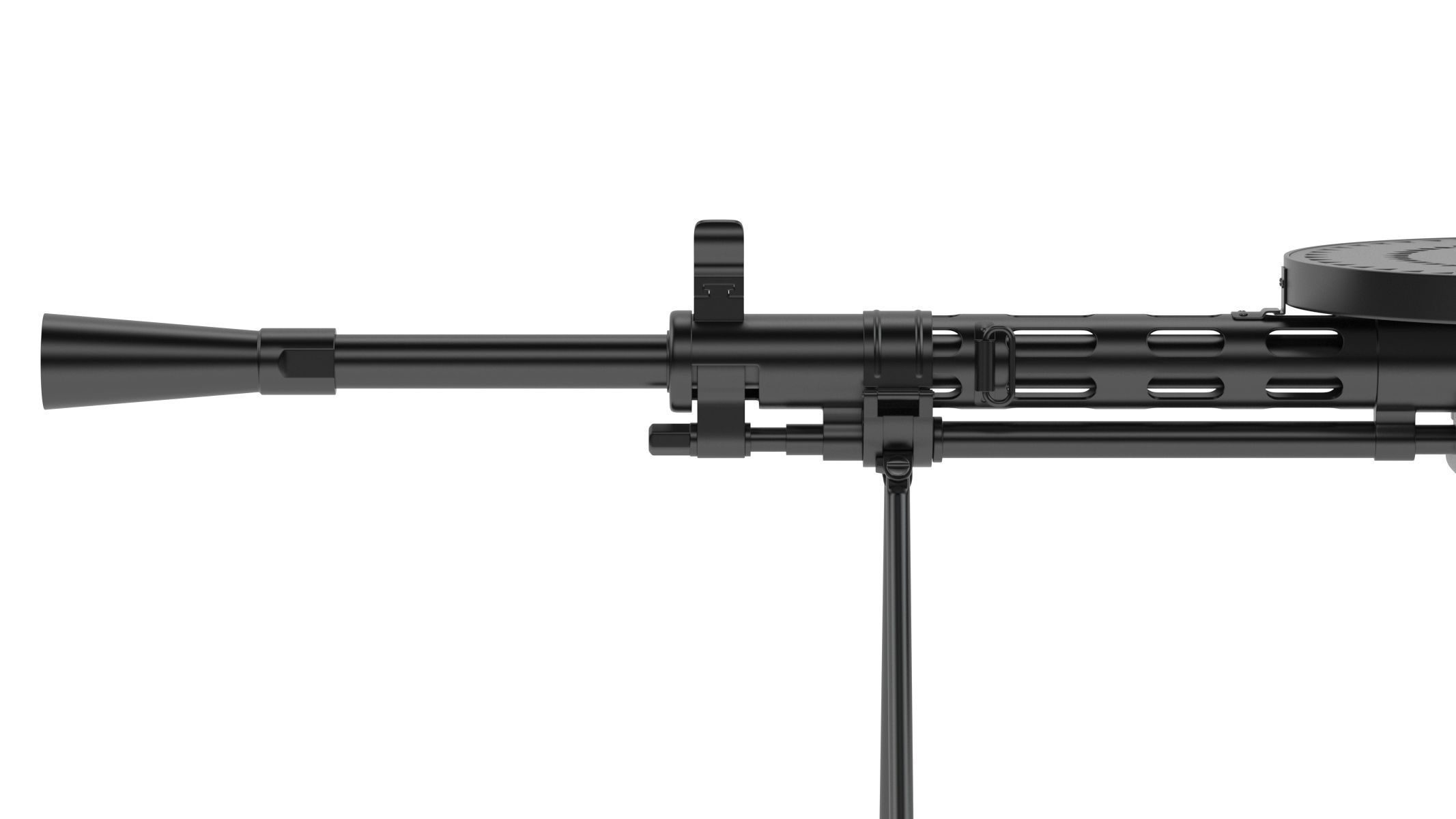 Degtyaryov machine gun 3D model | CGTrader