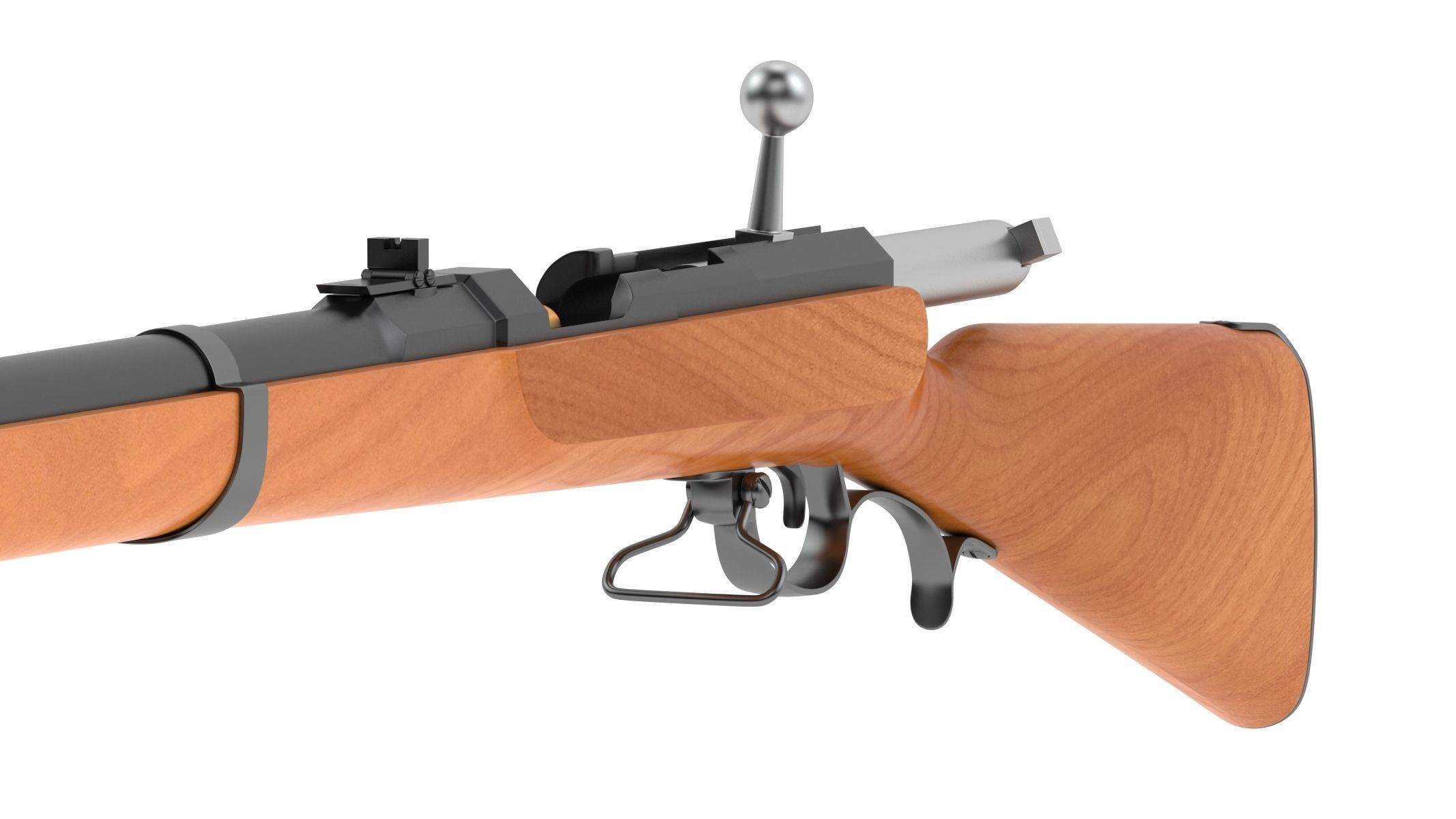 Dreyse needle gun 3D model | CGTrader