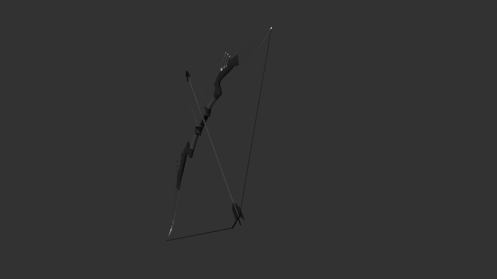 3D model Fantasy Demon Bow VR / AR / low-poly | CGTrader