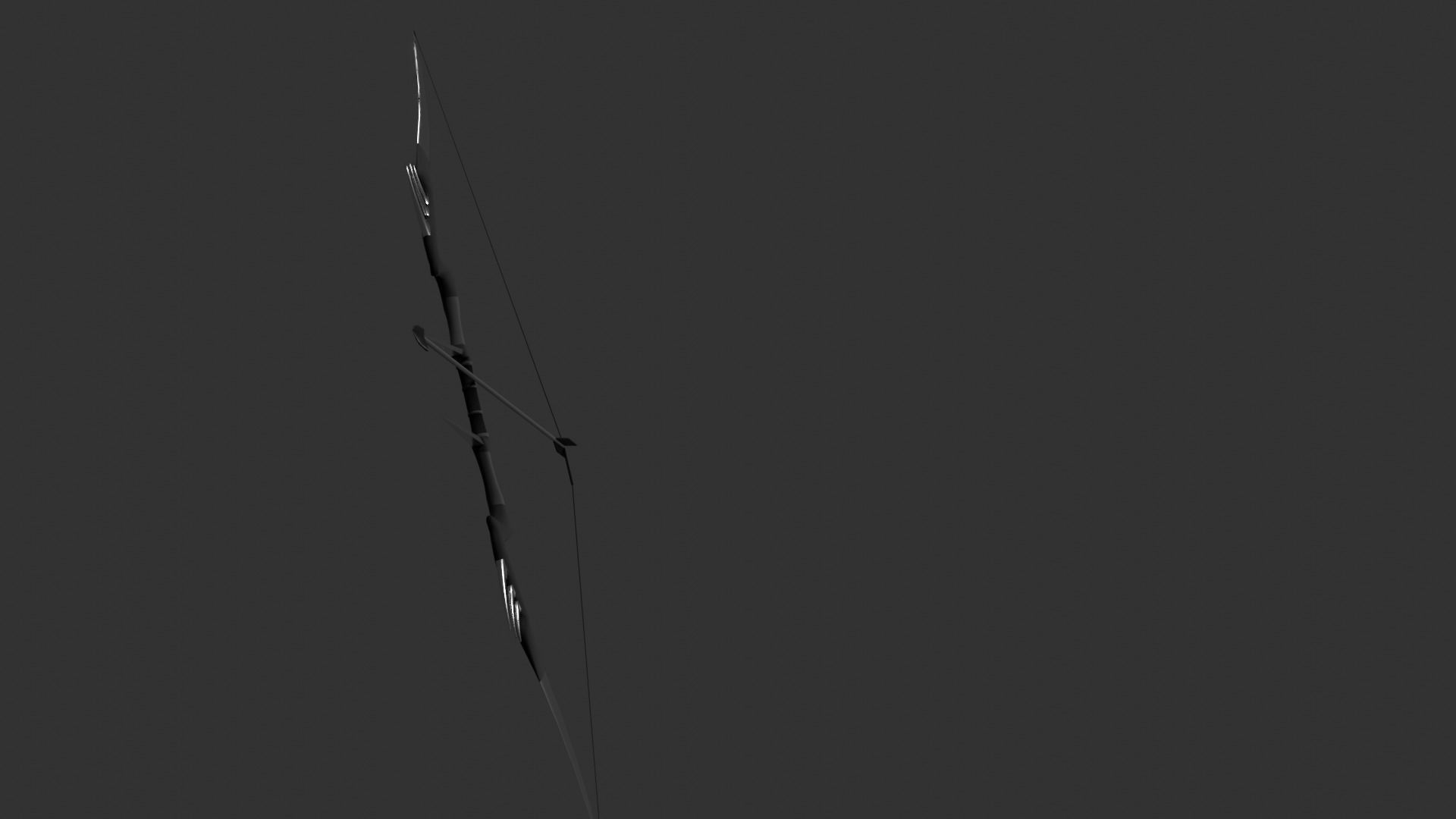 3D model Fantasy Demon Bow VR / AR / low-poly | CGTrader