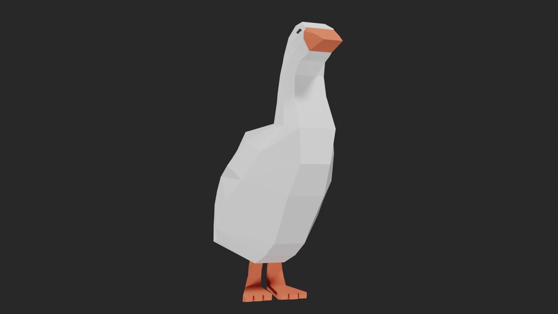 3D model Lowpoly Goose VR / AR / low-poly | CGTrader