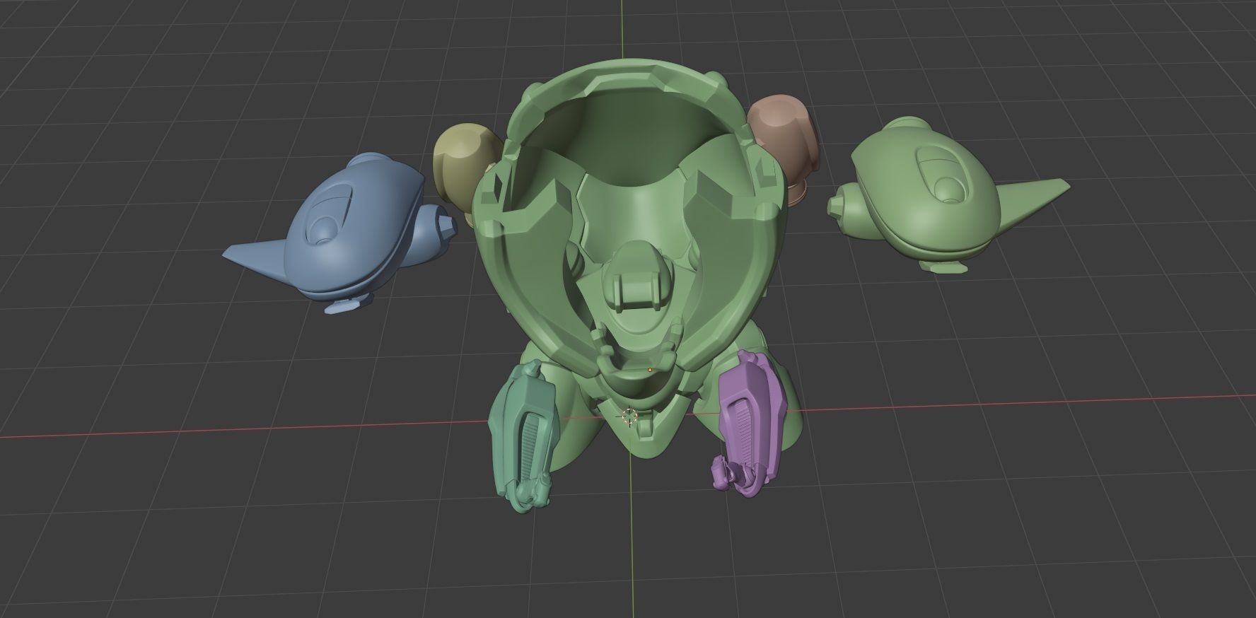 Overwatch - DVa 3D model 3D printable | CGTrader