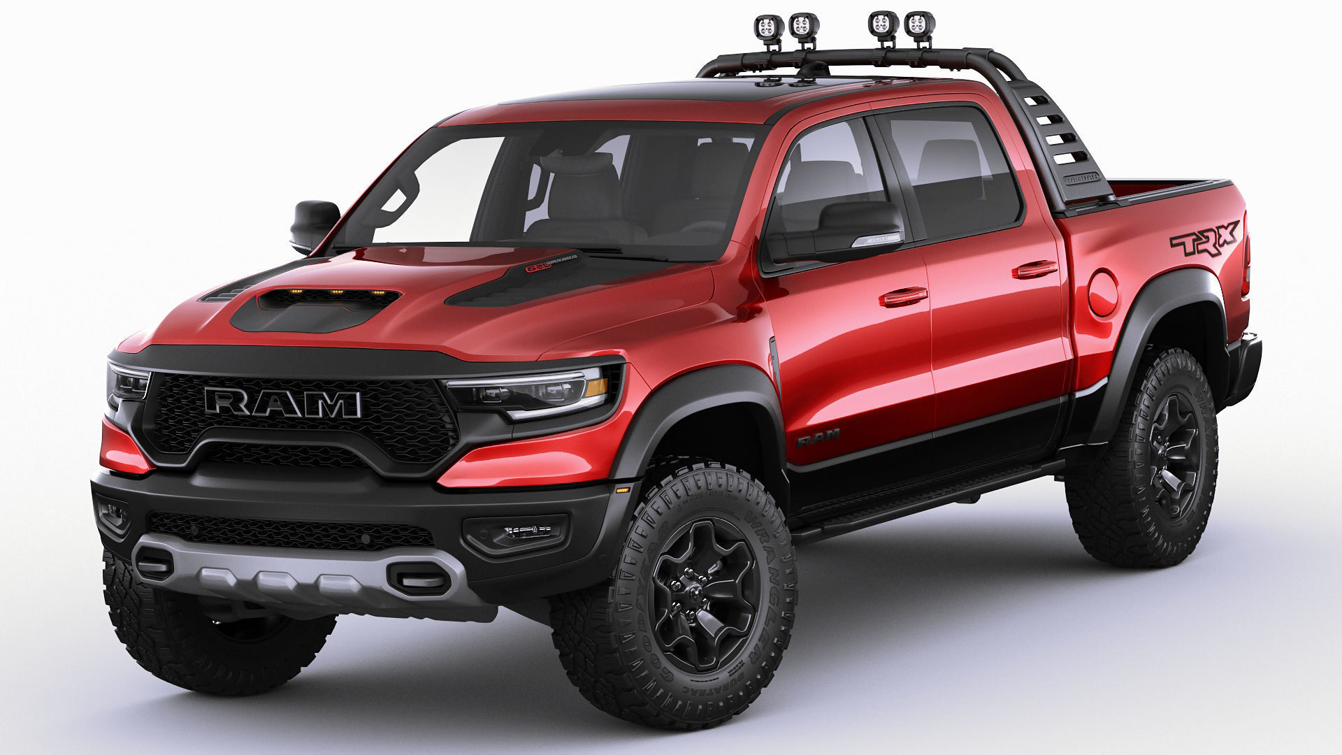 Ram 1500 TRX 2021 3D model | CGTrader