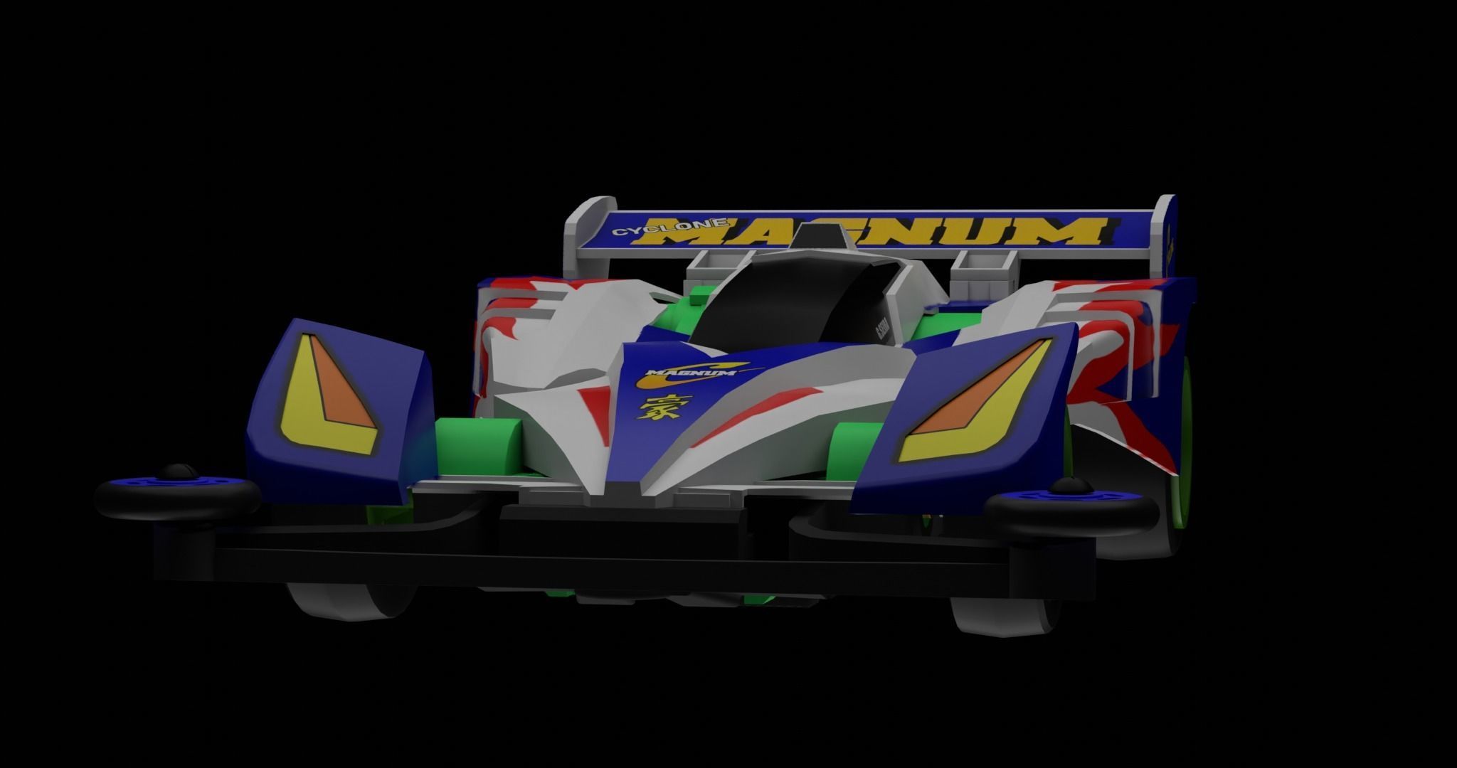 Cyclone Magnum 3D model | CGTrader