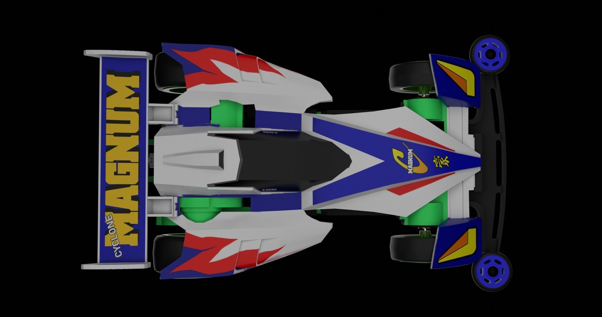 Cyclone Magnum 3D model | CGTrader
