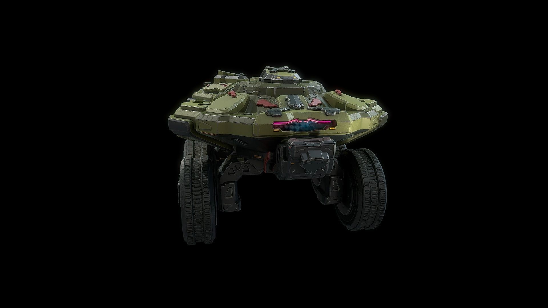3D model Sci fi pathfinder rover vehicle VR / AR / low-poly | CGTrader