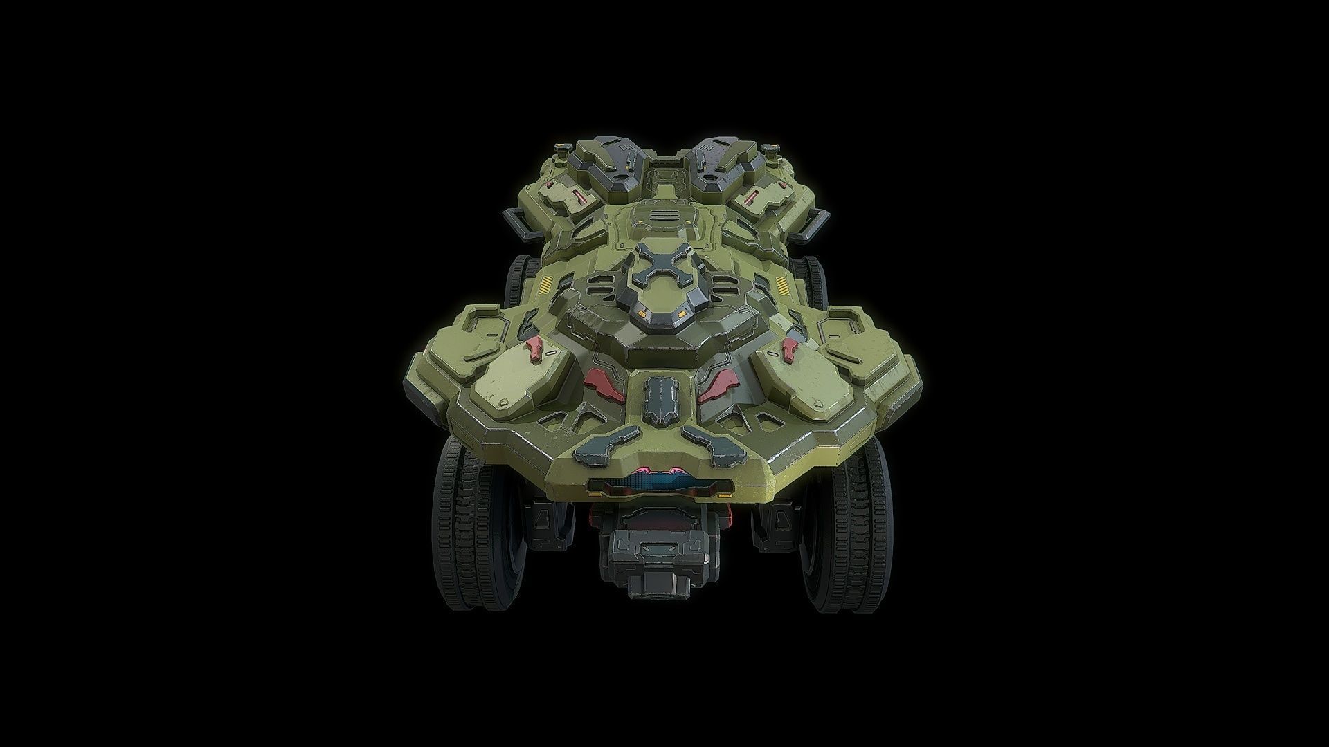 3D model Sci fi pathfinder rover vehicle VR / AR / low-poly | CGTrader