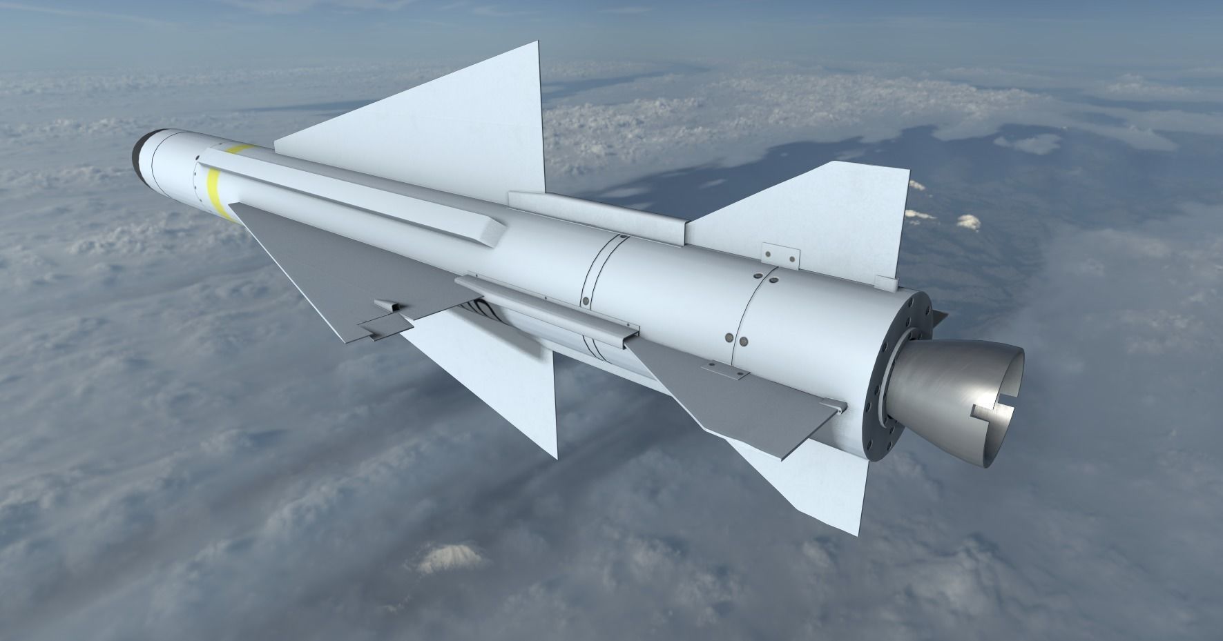3D model Matra 530 Missile VR / AR / low-poly | CGTrader