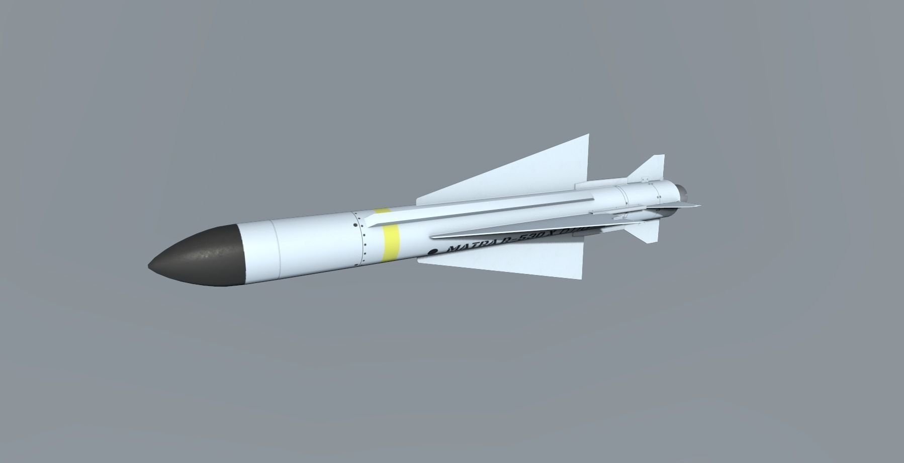 3D model Matra 530 Missile VR / AR / low-poly | CGTrader