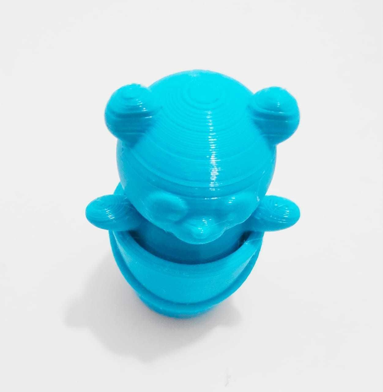 Panda Bucket 3D model 3D printable | CGTrader